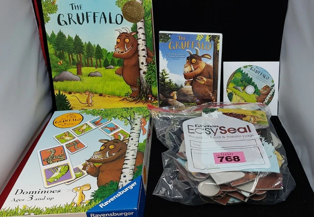 THE GRUFFALO PLAY Set (audio cd, puzzle, dvd, book & dominoes) [768] £ ...