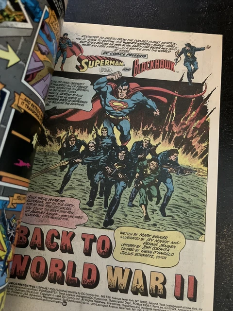 DC COMICS PRESENTS#69 Incredible Condition 9.0(1984) Vs Nazi’s,Adolf ...