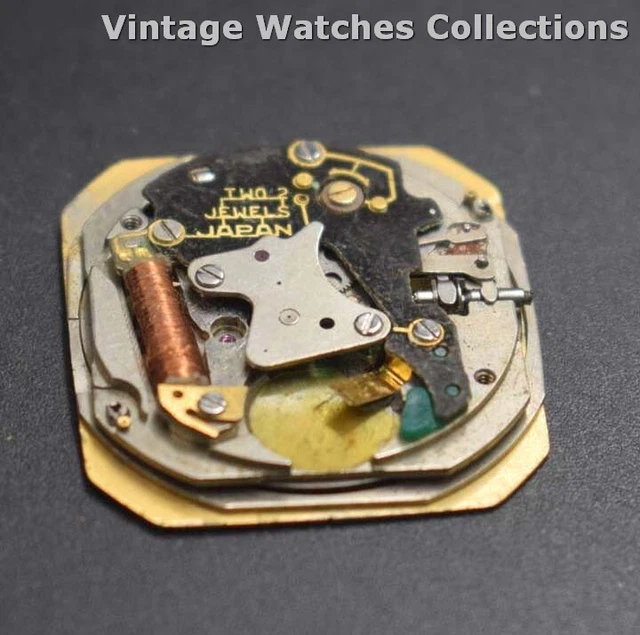 CITIZEN-7430 QUARTZ NON Working Watch Movement For Parts/Repair Work O ...