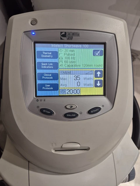 CHATTANOOGA INTELECT SHORTWAVE Diathermy Unit SWD100 Therapie Gerät TOP ...