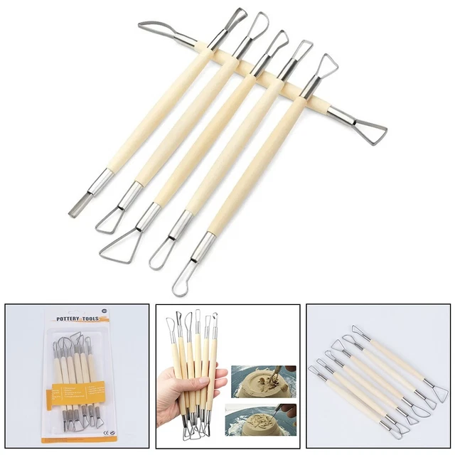 COMPLETE CLAY SCULPTING and Pottery Tool Set 12 Piece Double Headed ...