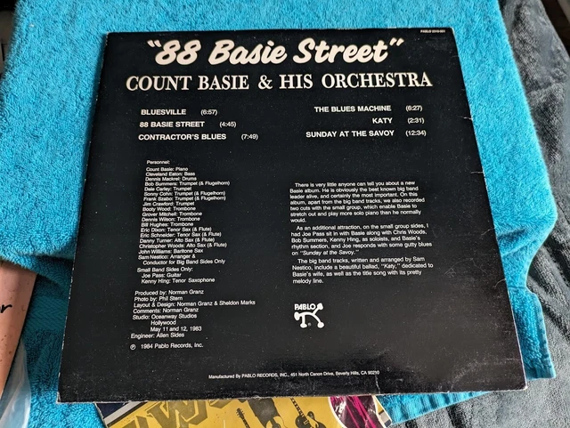 COUNT BASIE & His Orchestra* - 88 Basie Street - LPPablo Records - 2310-901 - $70.00 - PicClick CA