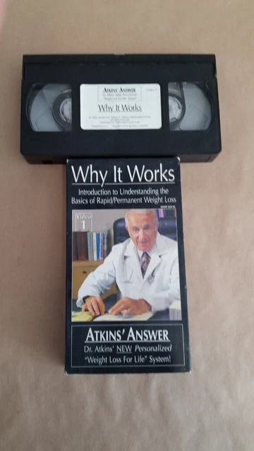 WHY IT WORKS and How it Works VHS 2 Tapes Set Atkin's Answer £7.69 ...