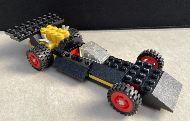 RARE VINTAGE LEGOLAND Lego Formula 1 Racer Car 491 Complete Set 1977 ...