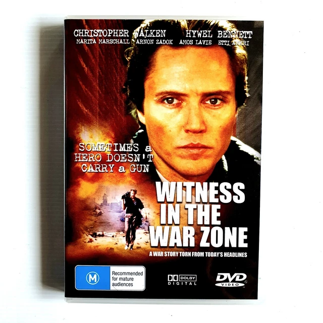 WITNESS IN THE War Zone (aka Deadline) DVD War Drama, Chris Walken ...