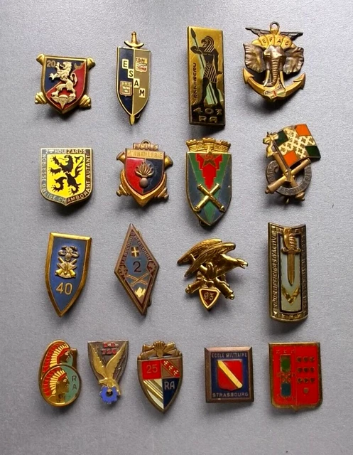 LOT COLLECTION INSIGNES Militaires Armee Francaise EUR 20,00 - PicClick FR