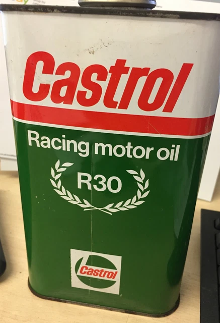 CASTROL RACING MOTOR Oil R30 Unopened Old Stock £25.00 - PicClick UK