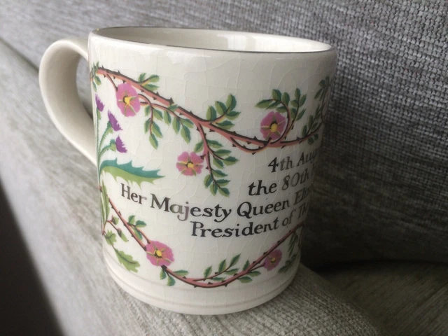 NATIONAL TRUST BONCATH Pottery The 80th Birthday Of HM The Queen Mother ...