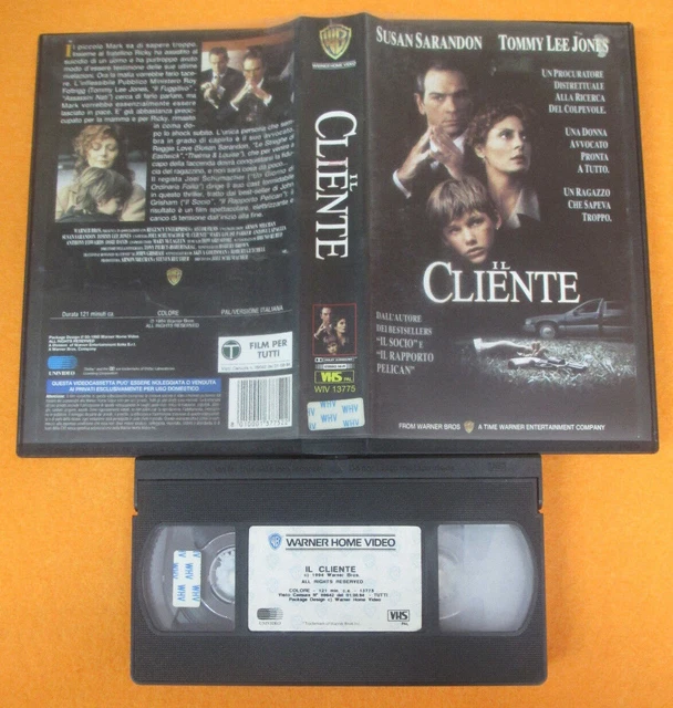 VHS*FILM IL CLIENTE 1995 Susan Sarandon Tommy Lee Jones WARNER (F198 ...