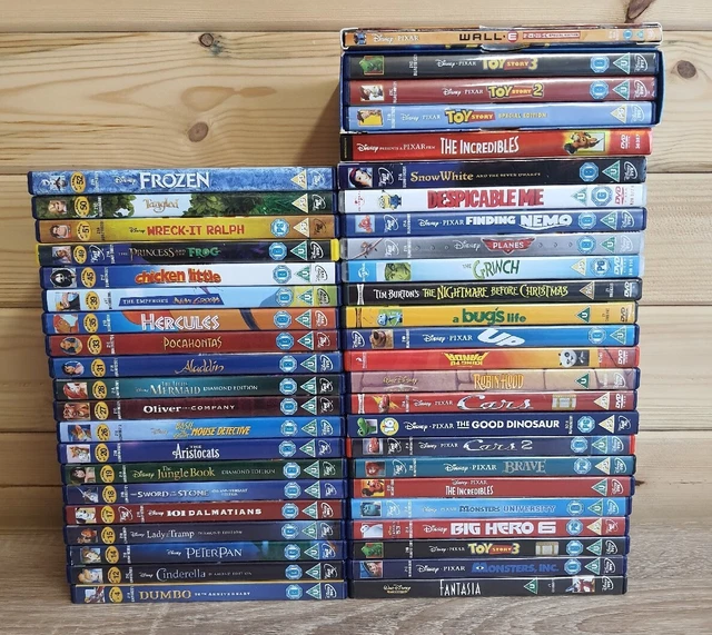 WALT DISNEY HUGE DVD Bundle - (x45 Dvds) Family Bundle - Disney And ...