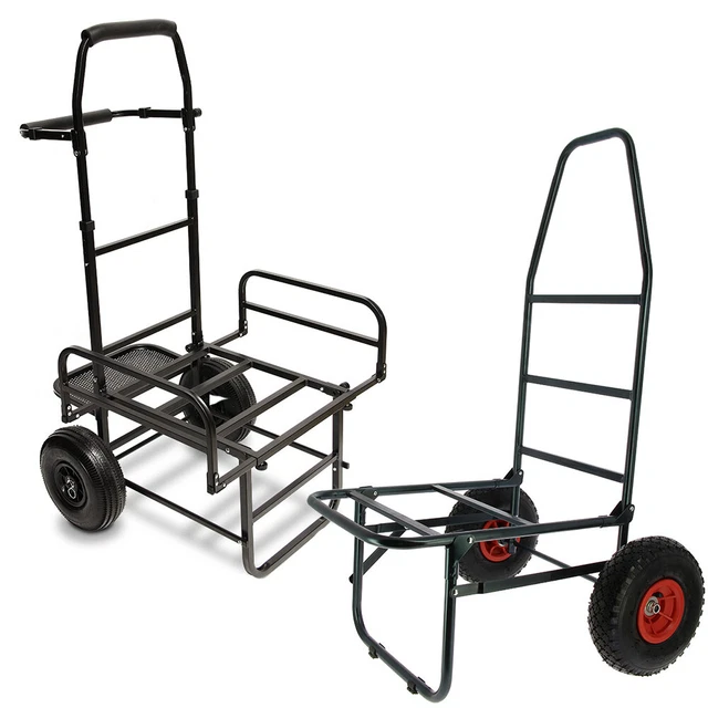 FISHING TROLLEY LIGHTWEIGHT & Quick Folding NGT Dynamic or Classic Carp ...
