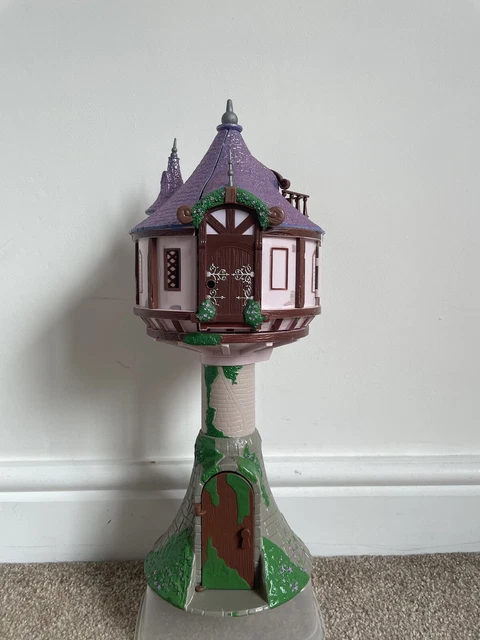 DISNEY STORE TANGLED Rapunzel Rapunzel's Tower Castle Playset Toy - No ...