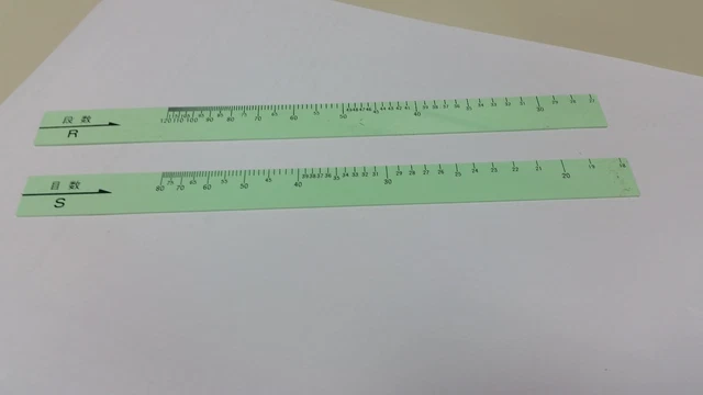 'GREEN RULER' - Knitting machine standard gauge stitch and row scale £2 ...