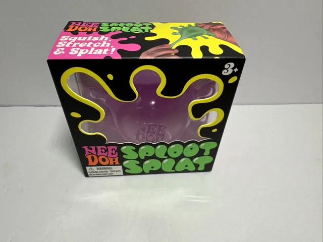 NEEDOH SPLOOT SPLAT Squishy Sensory Toy - Pink/Purple £17.14 - PicClick UK