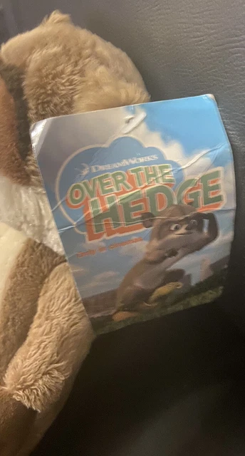 DREAMWORKS OVER THE Hedge "RJ" Racoon Beanie Soft Toy (In Bx 80) £9.99 ...