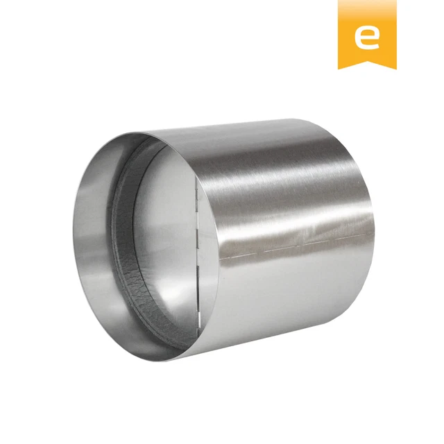 EASYTEC RÜCKSTAUKLAPPE AUS Edelstahl DN 100 mm | Durchmesser Ø 97 mm Einschub EUR 41,87 ...
