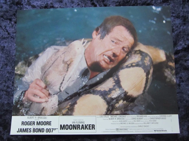 MOONRAKER LOBBY SCHEDA / Still #12 - James Bond 007, Roger Moore EUR 11 ...