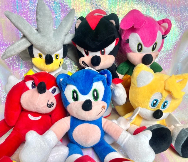 SEGA SONIC THE Hedgehog FAKIE Soft Plush Toy Figure Shadow Movie 3 ...