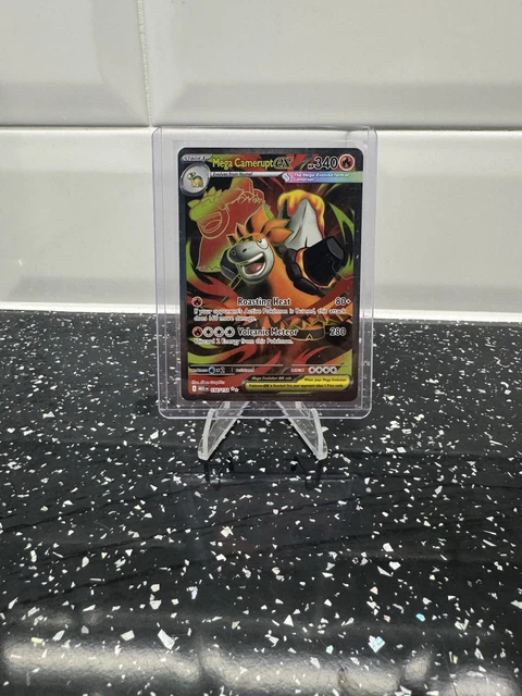 POKÉMON TCG MEGA Camerupt Ex 156/132 Mega Evolution £2.75 - PicClick UK