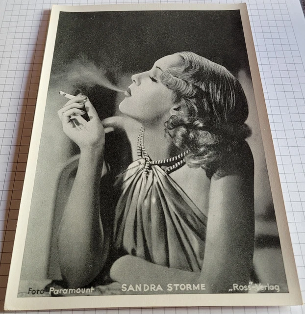 SCHAUSPIELERIN SANDRA STORME | Portrait | Altes Film-Star-Foto/Bild ...