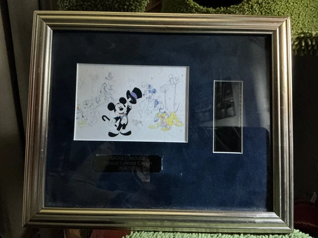DISNEY FILM CELL Mickey Mouse Movie limited edition 4 of 100 £11.12 ...