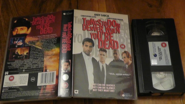 THINGS TO DO In Denver When You're Dead VHS Video Big Box Ex Rental ...