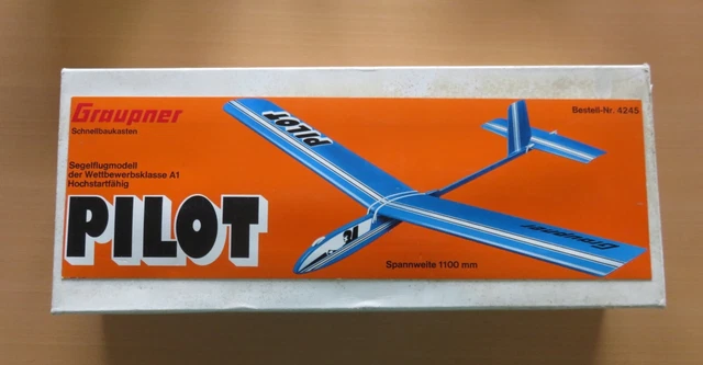 GRAUPNER SEGELFLUGMODELL PILOT (4245 10er Packung) EUR 549,00 - PicClick DE