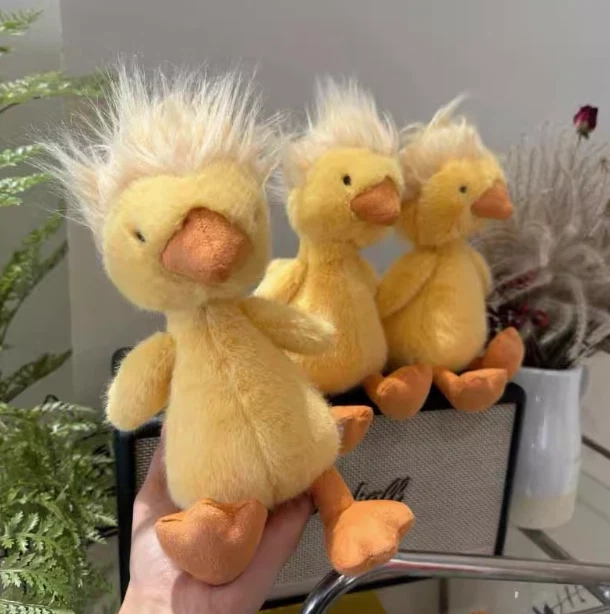 JELLYCAT DORIT DUCKLING Soft Plush Toy - 23cm Soft Stuffed Animal Toy w ...