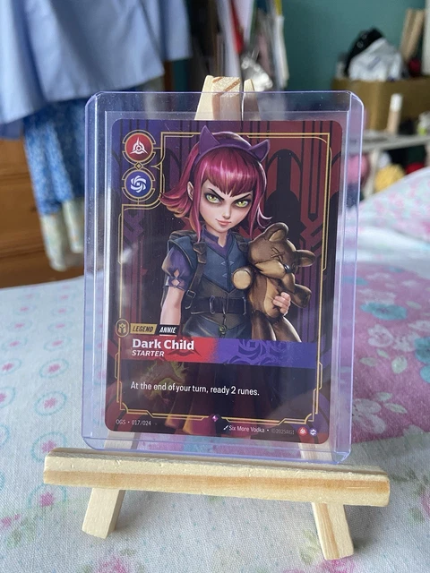 RIFTBOUND ENGLISH DARK Child Annie Legend 017/024 OGN £21.50 - PicClick UK