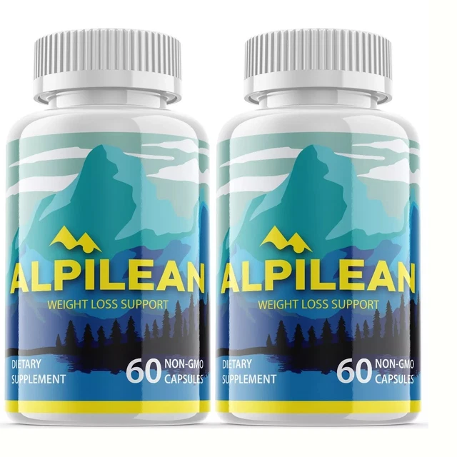 (2 PACK) ALPILEAN, Alpilean Weight Loss Keto Capsules Supplement (120 ...