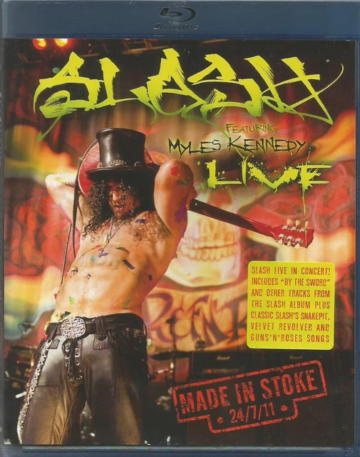 SLASH LIVE MADE In Stoke Blu Ray 2011 Eagle Vision EUR 11,86 - PicClick IT