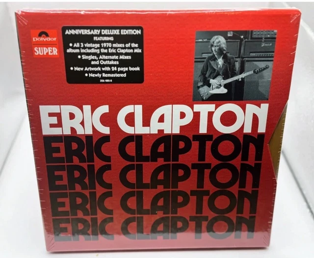 ERIC CLAPTON BY Eric Clapton (4 CD Boxset) Anniversary Deluxe Edition ...