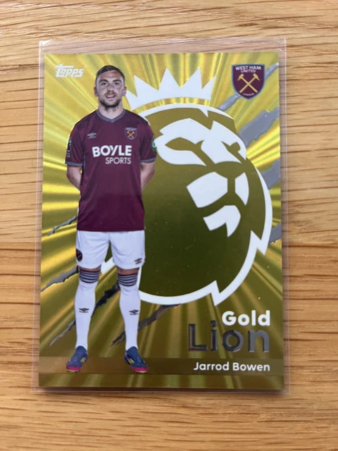 TOPPS 2026 PREMIER League Gold Lion Jarrod Bowen. £3.21 - PicClick UK