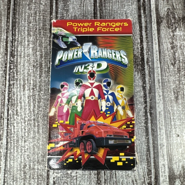 POWER RANGERS IN 3D - Triple Force! Lightspeed Rescue - VHS £5.41 ...