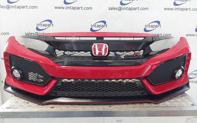 HONDA CIVIC FK8 TYPE R FRONT BUMPER R513 Rallye Red £864.00 - PicClick UK