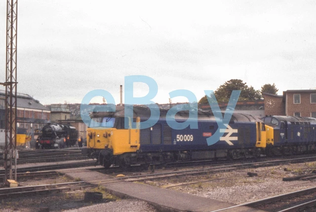 35MM RAILWAY SLIDE of Class 50 50009 @ Bristol Bath Road Copyright to ...
