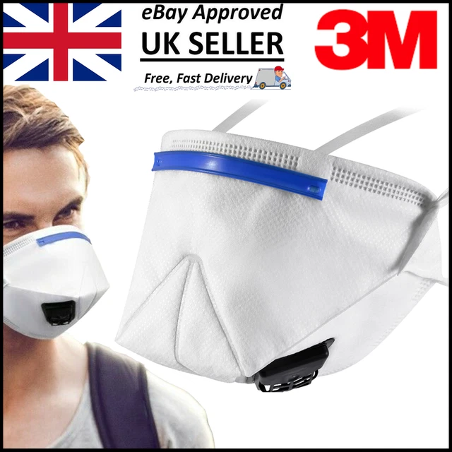 3M FACE MASK K112 Ffp2 N95 Respirator Medical Industrial Valved ...