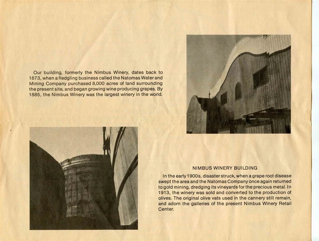 THE OLD SPAGHETTI Factory Menu 1980's Rancho Cordova California Nimbus ...