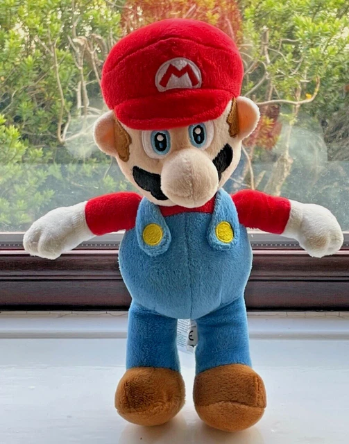 SUPER MARIO BROS Mario soft toy plush toy 28cm tall £5.00 - PicClick UK