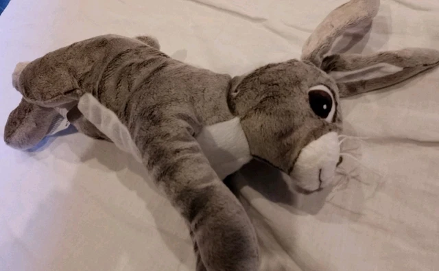 IKEA VANDRING HARE RABBIT BUNNY PLUSH SOFT TOY Brown White £13.20 ...