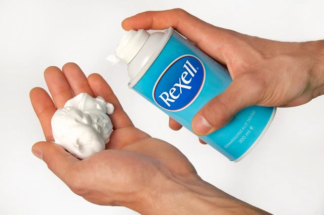 REXELL MENTHOL SHAVE Shaving Foam - 300ml Noxzema Formula £7.95 ...