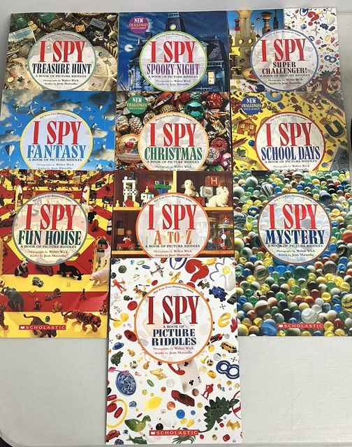 I SPY EPIC Adventure 10 Books of Picture Riddles New No BOX $72.29 ...