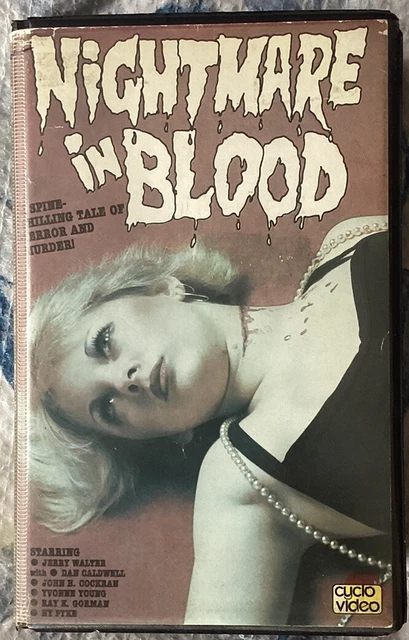 NIGHTMARE IN BLOOD - EXTREMELY RARE Cyclo Big Box Ex Rental Pre Cert ...