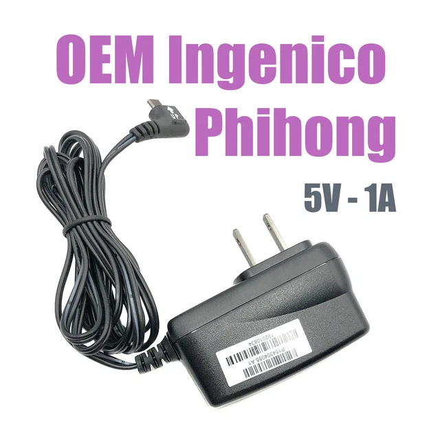 ORIGINAL PHIHONG INGENICO iwl220 iwl250 iwl255 iWL200 Ladegerät Adapter ...