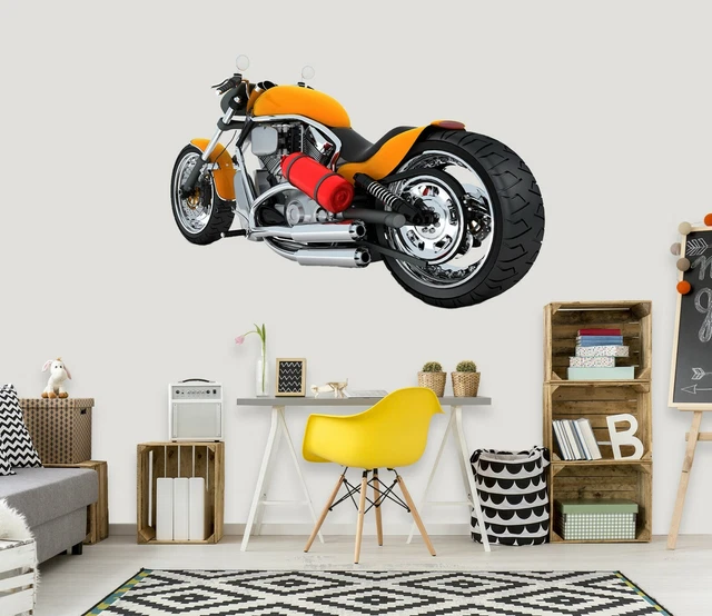 3D OVERSIZED WHEELS G24 Car Wallpaper Mural Poster Transport Wall ...