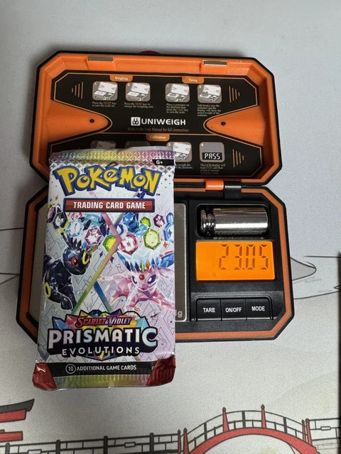 POKÉMON TCG - Prismatic Evolutions Booster Pack - Sealed - HEAVY PACK ...