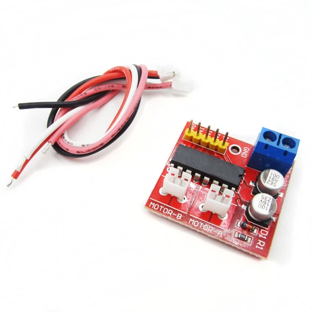 KIT 2.5A DUAL Channel DC Motor Driver Mini Module L298N PWM Speed ...