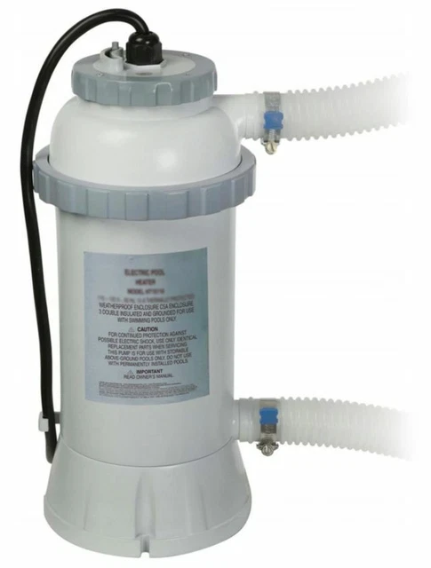 INTEX 28684 ELECTRIC Swimming Pool WATER HEATER 3KW Above Ground up to ...