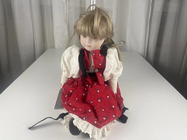 POUPÉE D'ARTISTE TÊTE porcelaine poupée Götz 50 cm excellent état EUR ...