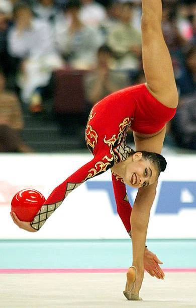 RUSSIAN OLYMPIC GYMNASTICS Champion Alina Kabaeva 2 Old Photo £5.68 ...